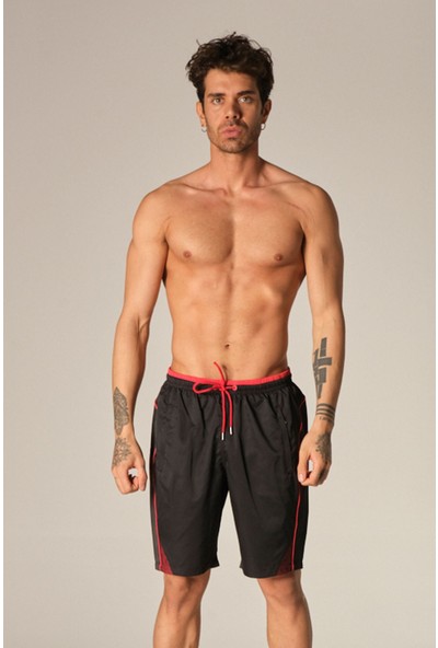 C&city K-151 Erkek Deniz Şort Siyah