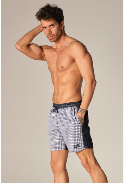 C&city K-174 Erkek Deniz Şort Lacivert