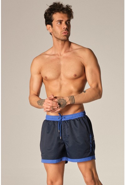 C&city K-154 Erkek Deniz Şort Lacivert