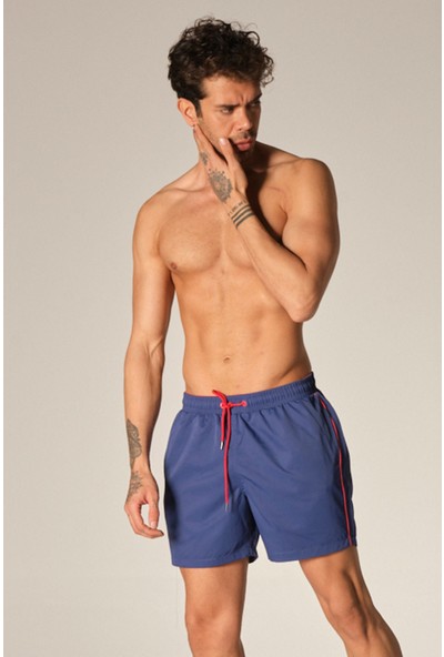 C&city K-218 Erkek Deniz Şort Indigo C&city K-218 Erkek Deniz Şort Indigo