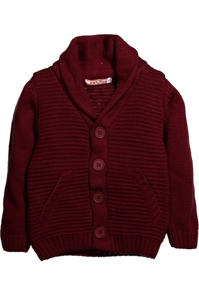 Zeyland Erkek Bebek Şal Yaka Örgü Hırka (1-6yaş)