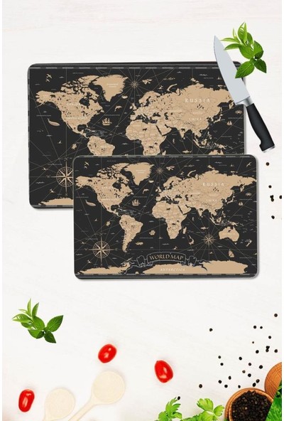 Saban 2'li Takım 30 x 40 cm ve 20 x 30 cm Model 206 Desenli Cam Kesim Tablası ve Ocak Koruma Saban 2'li Takım 30 x 40 cm ve 20 x 30 cm Model 206 Desenli Cam Kesim Tablası ve Ocak Koruma