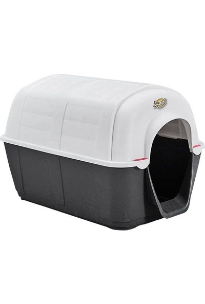 Özömek Prestij 202714-DOGLIFE Stello 2 Plastik Köpek Kulübesi 80X51X51cm
