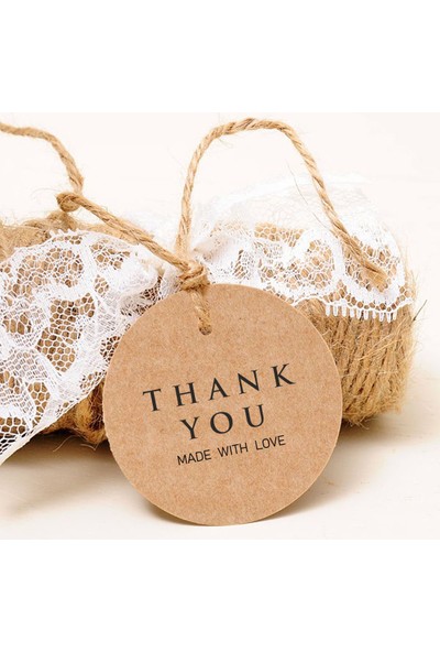 Dekorden Etiket Thank You Etiket 100'lü