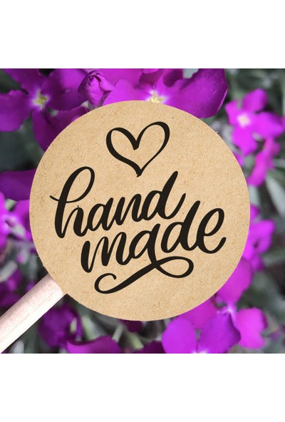 Dekorden Kraft Sticker Hand Made Etiket 48'li Dekorden Kraft Sticker Hand Made Etiket 48'li
