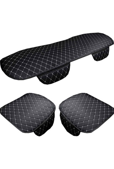 Mops Lüks Deri Capitone Oto Koltuk Minderi Koltuk Koruyucu Mops Lüks Deri Capitone Oto Koltuk Minderi Koltuk Koruyucu