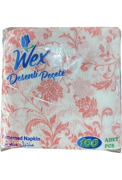 Wex Desenli Servis Peçete 100’LÜ