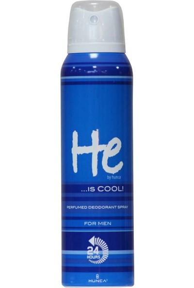Hunca He Is Cool Erkek Deodorant 150 ml