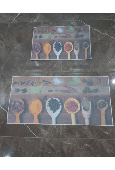 Mutfak Halısı 2 Parça