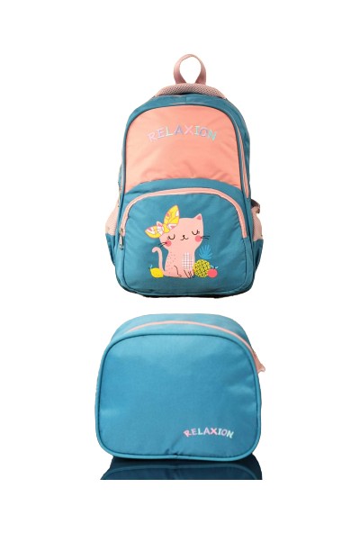 Relaxion Kidessa 1071 Anatomik Sırtlı Yapılı Ilkokul Çantası - NKT01071-PETROL Yeşili Relaxion Kidessa 1071 Anatomik Sırtlı Yapılı Ilkokul Çantası - NKT01071-PETROL Yeşili