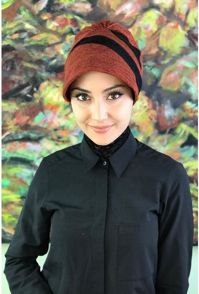 Yoisho Store Kiremit Siyah Şapka Kiremit