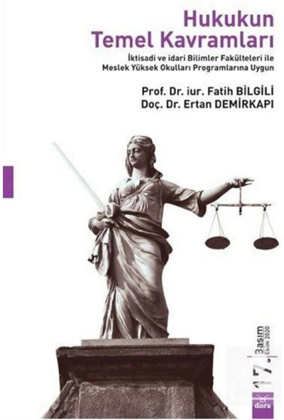Hukukun Temel Kavramları - Fatih Bilgili Hukukun Temel Kavramları - Fatih Bilgili