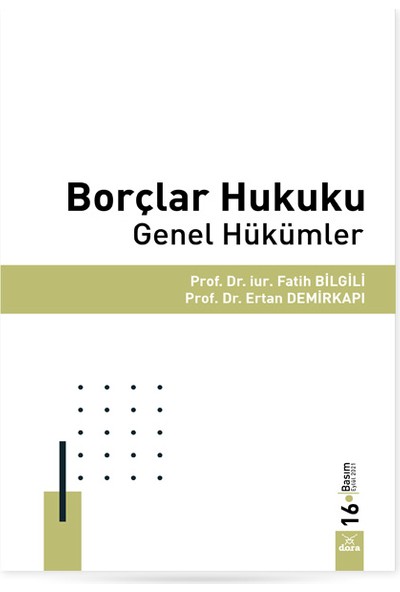 Borçlar Hukuku - Fatih Bilgili Borçlar Hukuku - Fatih Bilgili