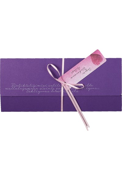 Polen Düğün Davetiyesi Eko Line Polen 22389