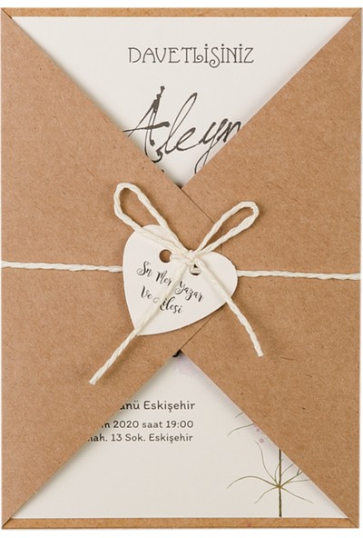 Polen Düğün Davetiyesi Eko Line Polen 22373 Polen Düğün Davetiyesi Eko Line Polen 22373