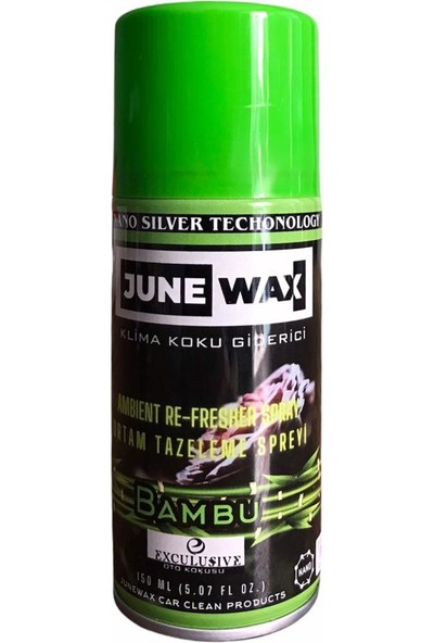 HMNL Fresh Bambu Araç Kokusu Klima Temizleyici(Klima BOMBASI)150 ml 6 Adet HMNL Fresh Bambu Araç Kokusu Klima Temizleyici(Klima BOMBASI)150 ml 6 Adet