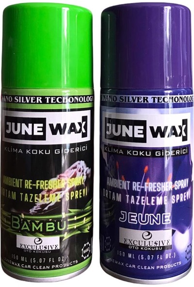 HMNL Fresh Jeune ve Bambu Araç Kokusu Klima Temizleyici(Klima BOMBASI)150 ml 2 Adet HMNL Fresh Jeune ve Bambu Araç Kokusu Klima Temizleyici(Klima BOMBASI)150 ml 2 Adet