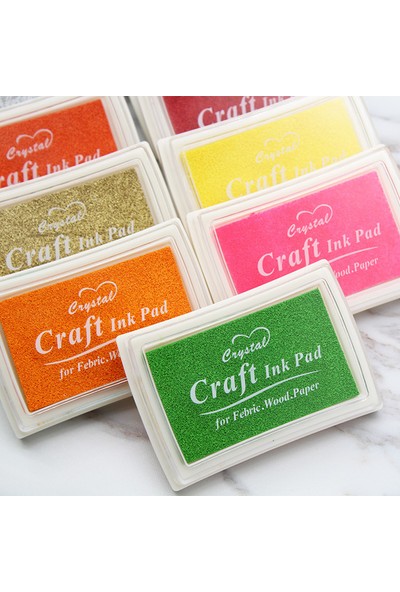 Charge Journamm Inkpad Pullar Ahşap Damga