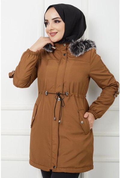 Alnida Collection Taba Içi Kürkü ve Su Geçirmez Bayan Kışlık Mont & Kaban Alnida Collection Taba Içi Kürkü ve Su Geçirmez Bayan Kışlık Mont & Kaban