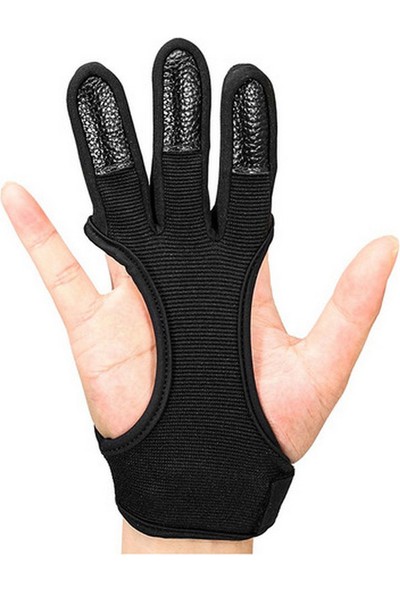 Kingwheat Okçuluk Eldivenleri Üç Parmak Deri Avcılık Atış (Yurt Dışından)