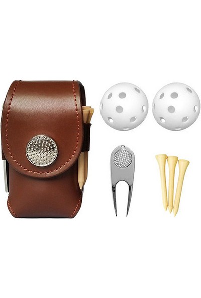 Kingwheat Deri Golf Topu Çantası, Mini Cep, Çanta (Yurt Dışından) Kingwheat Deri Golf Topu Çantası, Mini Cep, Çanta (Yurt Dışından)