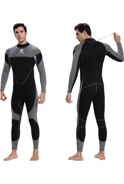 Kingwheat Erkek Dalgıç Giysisi, 3mm, Neopren, Sörf, Yüzme (Yurt Dışından) Kingwheat Erkek Dalgıç Giysisi, 3mm, Neopren, Sörf, Yüzme (Yurt Dışından)