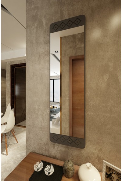 İkizlerçeyiz Lima Boy Ayna Antrasit