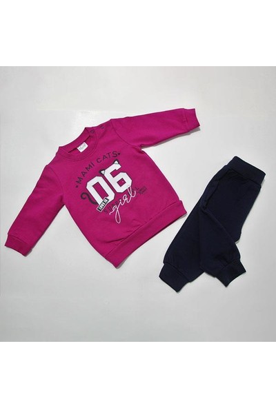 Misket Kız Bebek Mami Cats Astarlı Kışlık Pijama Misket Kız Bebek Mami Cats Astarlı Kışlık Pijama