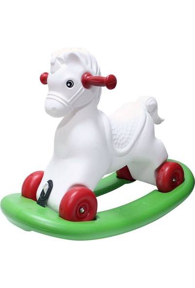 Yoko Toys Tekerlekli Sallanan At - Kolay Sökülüp Takılır Yoko Toys Tekerlekli Sallanan At - Kolay Sökülüp Takılır