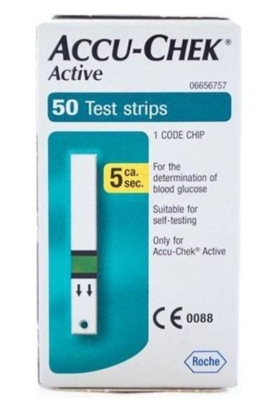 Accu-Chek Active Strip 50 Adet Accu-Chek Active Strip 50 Adet