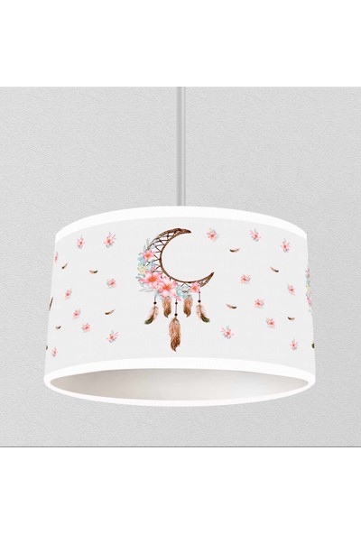 Junior Home Concept Çiçek ve Ay Desenli Düş Kapanı Çocuk Odası Sarkıt Avize Junior Home Concept Çiçek ve Ay Desenli Düş Kapanı Çocuk Odası Sarkıt Avize