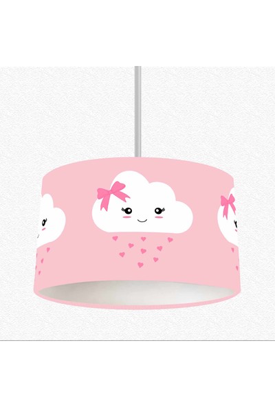 Junior Home Concept Pembe Zemin Sevimli Bulut Çocuk Odası Sarkıt Avize Junior Home Concept Pembe Zemin Sevimli Bulut Çocuk Odası Sarkıt Avize
