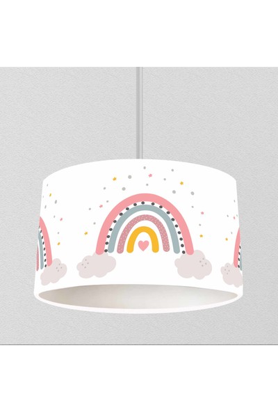 Junior Home Concept Pembe Gökkuşağı Çocuk Odası Sarkıt Avize Junior Home Concept Pembe Gökkuşağı Çocuk Odası Sarkıt Avize