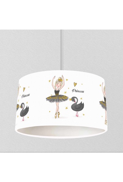 Junior Home Concept Siyah Kostümlü Balerin ve Kuğu Çocuk Odası Sarkıt Avize Junior Home Concept Siyah Kostümlü Balerin ve Kuğu Çocuk Odası Sarkıt Avize