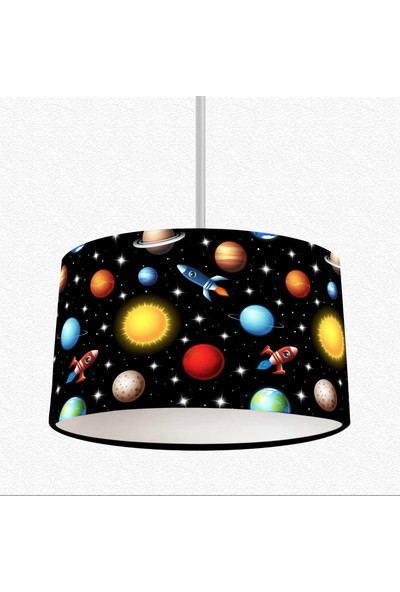 Junior Home Concept Uzay Temalı Çocuk Odası Sarkıt Avize Junior Home Concept Uzay Temalı Çocuk Odası Sarkıt Avize