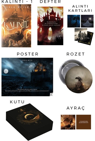 Kalıntı 1 (Ciltli) Özel Seri Kutulu - Ceren Melek