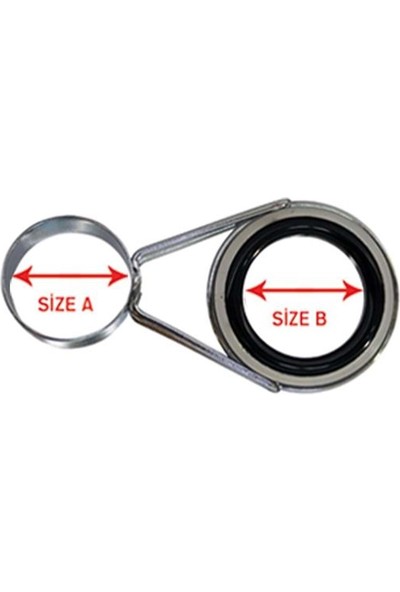 Effe Porselen Halka Nikel - 4.00MM