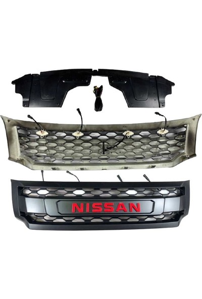 OLED Garaj Nissan NAVARA15-20 Ledli Panjur - Siyah Dizayn B