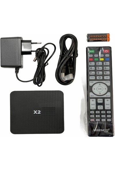 Hiremco X2 Ultra Hd 4K Android 10 Tv Box - 2 GB Ram 16 GB