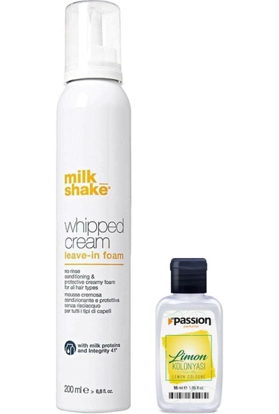 Milk Shake Milkshake Nemlendirici ve Koruyucu Saç Köpüğü - Conditioning Whipped Cream 200ML Milk Shake Milkshake Nemlendirici ve Koruyucu Saç Köpüğü - Conditioning Whipped Cream 200ML