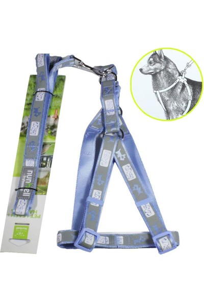 Nunbell Kedi Köpek Göğüs Boyun Bel Gezdirme Tasması 40-50 cm Ayarlı Tasma Turkuaz Nunbell Kedi Köpek Göğüs Boyun Bel Gezdirme Tasması 40-50 cm Ayarlı Tasma Turkuaz