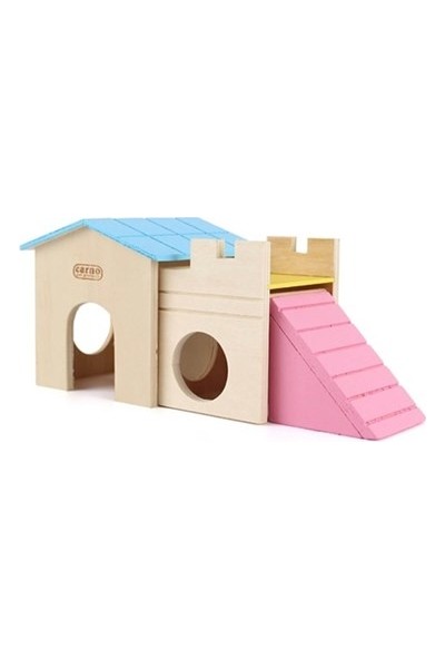 Carno Ahşap Hamster Evi 24,2X10X10 cm Carno Ahşap Hamster Evi 24,2X10X10 cm