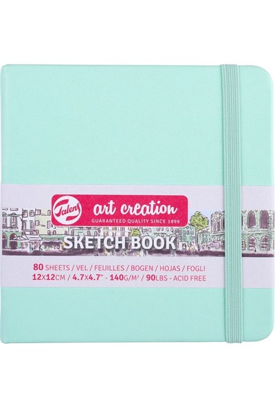 Talens Art Creation Fresh Mint Kapak Eskiz Defteri 140 Gram 12 x 12 cm 80 Yaprak Talens Art Creation Fresh Mint Kapak Eskiz Defteri 140 Gram 12 x 12 cm 80 Yaprak