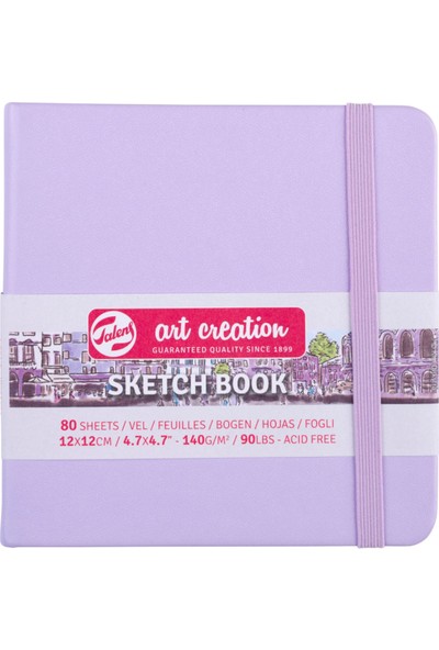Talens Art Creation Pastel Violet Kapak Eskiz Defteri 140 Gram 12 x 12 cm 80 Yaprak Talens Art Creation Pastel Violet Kapak Eskiz Defteri 140 Gram 12 x 12 cm 80 Yaprak