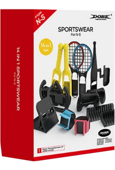 Dobe Nintendo Swtich Spor Paketi 14 In 1 Sportswear Dobe Nintendo Swtich Spor Paketi 14 In 1 Sportswear