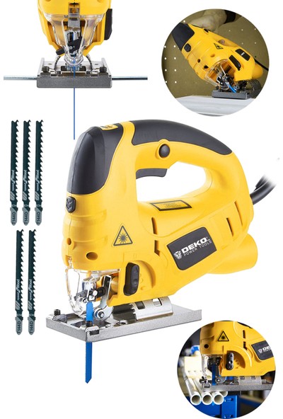 Dekopro Power Tools Alman 2000 Watt Lazerli 6 Kademe Devir Ayarlı Dekupaj Testere Metal Şanzuman Dekopro Power Tools Alman 2000 Watt Lazerli 6 Kademe Devir Ayarlı Dekupaj Testere Metal Şanzuman