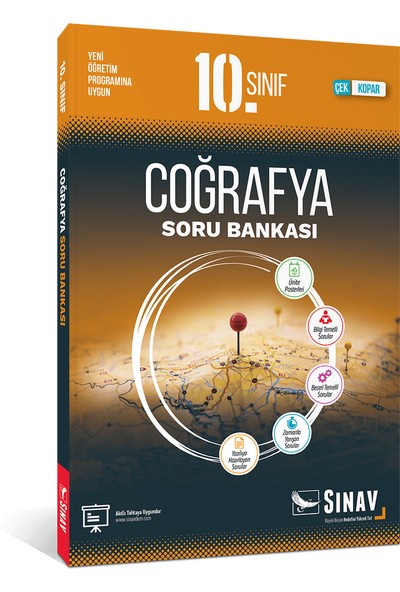 Sınav Yayınları 10. Sınıf Coğrafya Soru Bankası