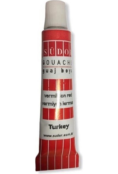 Südor Guaj Boya Tüp Vermillion Red 8,5 ml