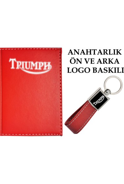 Promosyon Denizi Kırmızı Ruhsat Kabı ve Anahtarlık Promosyon Denizi Kırmızı Ruhsat Kabı ve Anahtarlık