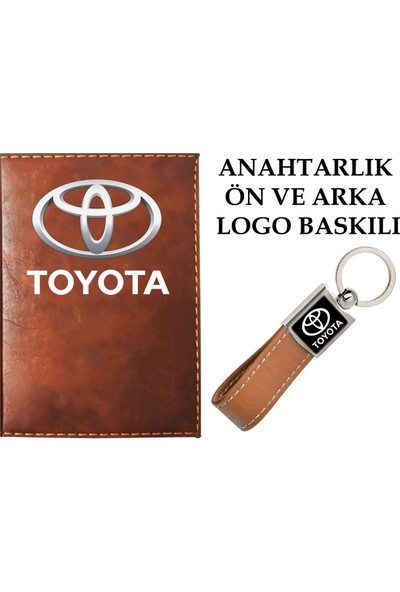 Promosyon Denizi Toyota Logolu Taba Ruhsat Kabı ve Toyota Logolu Anahtarlık Promosyon Denizi Toyota Logolu Taba Ruhsat Kabı ve Toyota Logolu Anahtarlık